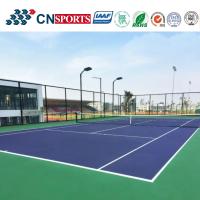 China Most Popular Durable And Safety Spu Tennis Sport Flooring Qualified By Itf for sale