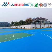 China Scientific Structure Effectively Avoid Sports Injuries Basketball Court With Iaaf Certificate for sale