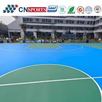 China Cushion Buffer Basketball Court Flooring To Build Professional Competitive Sports Court for sale