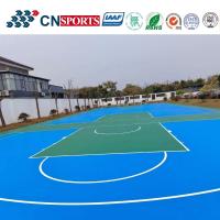 China Cushion Buffer Basketball Court Flooring To Build Professional Competitive Sports Court for sale
