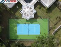 China Durable Acrylic Spu Tennis Court For Sports Hall, Gym Flooring for sale