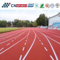 China Wear Resistant PU Running Track High Shock Absorption Runway Flooring for sale