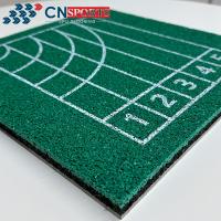China Water Permeable Green EPDM Rubber Flooring Non-Toxic Anti-UV With Good Service for sale