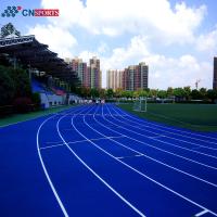 China IAAF Synthetic Sports Rubber Running Track Flooring for sale
