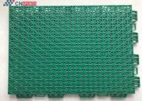 China Kindergarten PP Interlocking Sports Flooring , 18mm Polypropylene Interlocking Tiles for sale