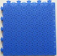 China Kindergarten PP Interlocking Sports Flooring , 18mm Polypropylene Interlocking Tiles for sale