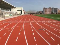 China Easy Installation Fire Resistant Running Track Anti UV Rubber Running Track for sale
