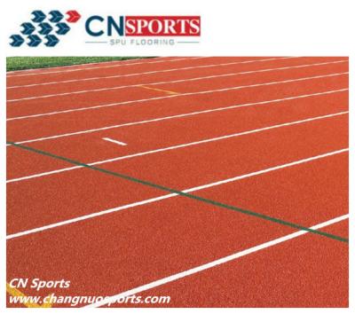 China 13mm EPDM Granules Sandwich PU Running Track For Gym And Stadium for sale