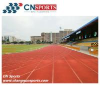 China SPU Sports Flooring Weather Resistant Running Track 13mm Thickness for sale
