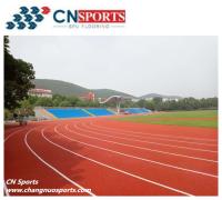 China Stadium Synthetic Rubber Running Track 0.4Mpa Wear Resistant for sale