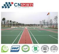 China 840% Elongation at Break Silicon PU Flooring With High Rebound for School for sale