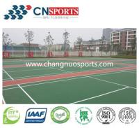 China 840% Elongation at Break Silicon PU Flooring With High Rebound for School for sale