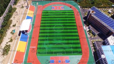 China RoHS High UV Resistance Rubber Running Track Non Toxic 13mm for sale