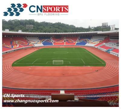 China Spraying Coating Rubber Athletic Track 13mm Thickness For Schools for sale