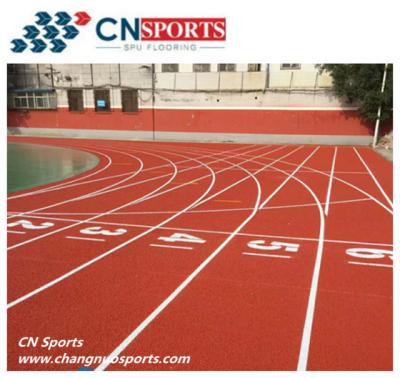 China ISSS Rubber Running Track Fire Resistant Healthy Sports Flooring for sale