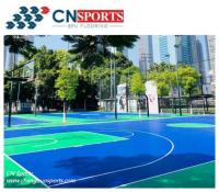 China 2.0mpa  Tensile Strength SPU Basketball Flooring for sale