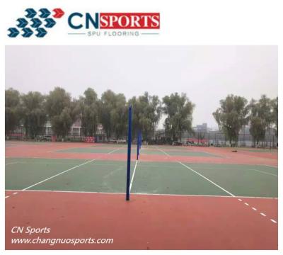 China High Ductility and Anti-Spike Weather Resistance Polyurea Material and Water Absorption Basketball Flooring for sale
