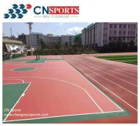 China Crystal SPU Basketball Flooring ISSS RoHS Certificated for sale