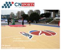 China Crystal Wear Resisting Layer Baketball Flooring for sale
