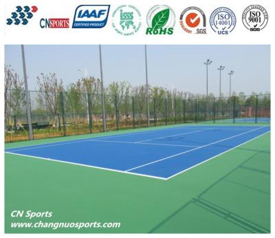 China 0.038mpa Wearability For SPU Basketball Flooring for sale