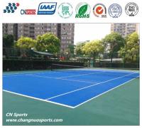 China CN-S01 Silicon PU Tennis  Flooring and of High Quality and Anti-Slid and Anti-UV for sale