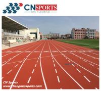 China Plastic 13mm Synthetic Running Track Weather Resistance sandwich system for sale