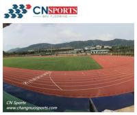 China High Ductility Synthetic Running Track High Bund Anti Slide jogging track for sale