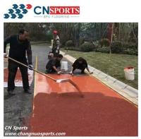 China Anti Slip Outdoor Playground PU binder EPDM Wet Pour Rubber Flooring for sale