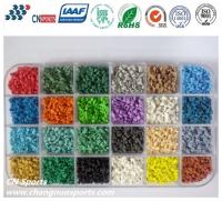 China IAAF Level Anti UV High Quality EPDM Rubber Granules for Playground Flooring for sale