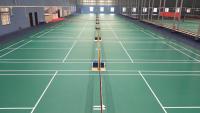 China Cushion Rebounce PVC Sports Flooring Indoor Badminton Sports Flooring for sale