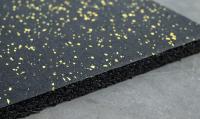 China Non Toxic Rubber Gym Mats , Fireproof Gym Rubber Flooring Rolls for sale