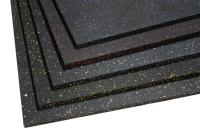 China Non Toxic Rubber Gym Mats , Fireproof Gym Rubber Flooring Rolls for sale