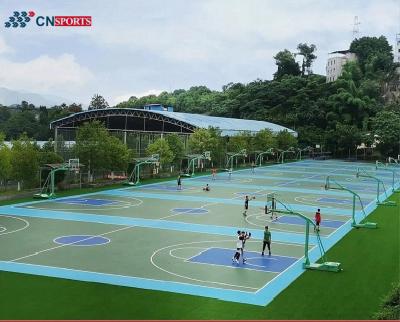 China 1.2mm Outdoor Volleyball Court Flooring High UV Resistance for sale
