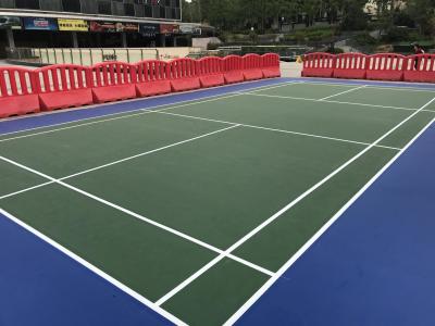 China CN-S01 Tensile Elongation 95% Silicon PU Basketball Flooring Non Toxic for sale