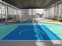 China SPU Tennis Sports Flooring No Bubble for sale