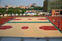 China Level1 Flame Retardant Spu Flooring Anti Slide For Basketball for sale