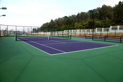 China Vertical Deformation SPU Sports Flooring 1.2mm Anti UV Environment Friendly for sale