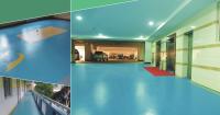China Green Crystal Uv Resistant Road Flooring For A Safe And Green Campus for sale