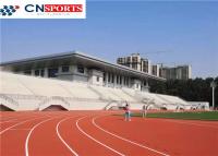 China RoHS PU Running Track Waterproof Synthetic Athletic Track Sandwich System for sale