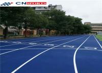 China ISO PU Running Track Anti UV Synthetic Jogging Track Sandwich System for sale