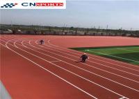 China RoHS PU Running Track Waterproof Synthetic Athletic Track Sandwich System for sale