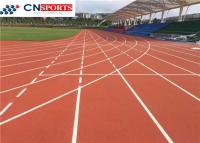 China Stadium Rubber Running Track PU Athletic Running Track IAAF certificate Non-Toxic for sale