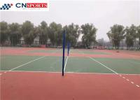 China Buffering 1.12MPa Tennis Court Flooring Silicon Polyurethane for sale