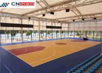 China Rubber Synthetic Basketball Court Flooring IAAF Anti Slip for sale