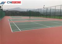 China Cushion Elastic SPU Flooring 1.6Mpa Hard Top Soft Bottom for sale