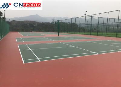 China Cushion Elastic SPU Flooring 1.6Mpa Hard Top Soft Bottom for sale