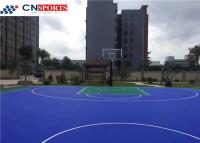 China Slicon PU Outdoor Basketball Flooring Cushion Rebounce Shock Absorption for sale