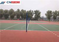 China Buffering 1.12MPa Tennis Court Flooring Silicon Polyurethane for sale