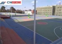 China Anti UV SPU Flooring Hard Top Soft Down No Discoloration for sale