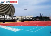 China Playground SPU Flooring , Olympic Park Synthetic Basketball Court for sale